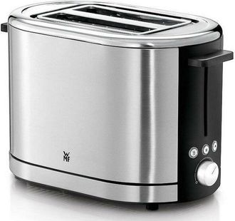 WMF Toaster mit 2 steckpl&auml;tzen 900 w edelstahl / schwarz 0414090011