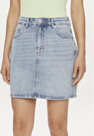 Vero Moda Jeansrock Tessa 10301536 Blau Regular Fit