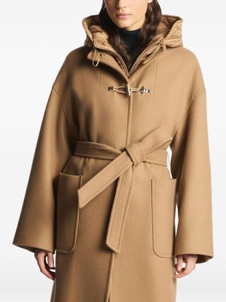Fay Wool and Cashmere Coat - Camel