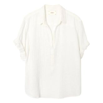 Xirena Blouse Cruz Gaze de Coton Xirena