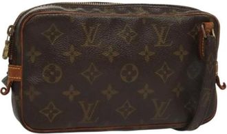 Louis Vuitton Pre-owned Toile sacs-louis-vuitton - Femme - Pre-owned - Brun - Taille: ONE Size