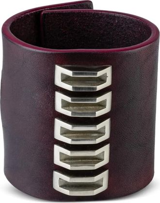 Parts Of Four Restraint Charm Armband mit Nieten in Pyramidenform - Violett