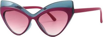 Generic Lunettes de soleil surdimensionnées pour femme avec monture UV400, violet, taille unique 2026