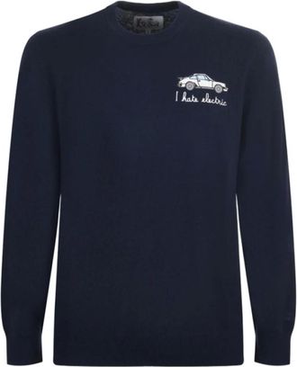 MC2 Saint Barth Homme, Pulls, Bleu, Taille: XL SweaT-shirt ras du cou