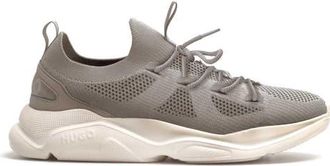 HUGO BOSS Homme Leon_Runn_KN en Cours dexécution, Open Brown, 45 EU