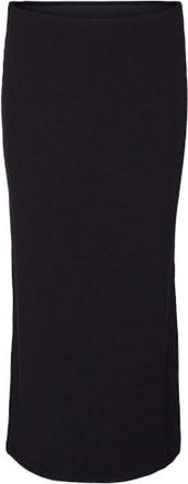 Vero Moda Vmmary Jupe 7/8 JRS Noos Crayon, Noir, L Femme