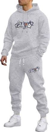 Generic Survêtement Luxe Homme Survêtement Oversize Polaire Decontracte Soie Cachemire Garcon Intérieur Leopard Simple Orange Basketball Detente Baptême Chill