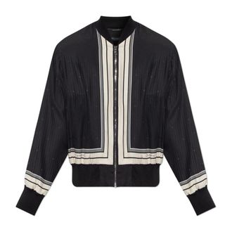 Dolce & Gabbana Homme, Vestes, Noir, Taille: XL Veste en soie