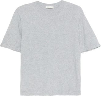 The Row haut en coton à bords francs - Gris