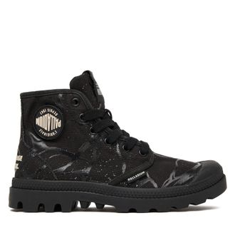 Palladium Schn&uuml;rstiefeletten Palladium Pampa Hi Tunnels 94626-008-M Schwarz