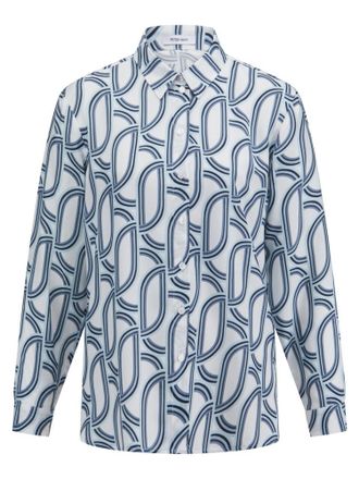Peter Hahn Long-Bluse Peter Hahn blau