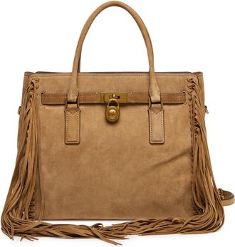 Michael Kors Handtasche MICHAEL Michael Kors Hamilton Moderne 30F5ANXS3S Braun