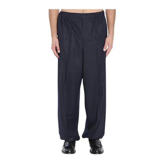 Jacquemus Homme, Pantalons, Bleu, Taille: S Pantalon large