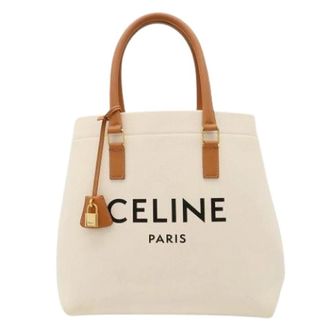 Celine Pre-owned Vintage Tote Bag - Femme - Pre-owned - Beige - Taille: ONE Size