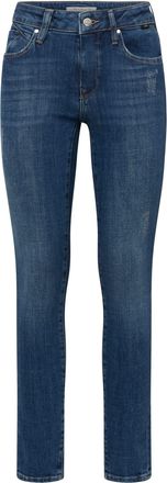 Mavi Damen Adriana Jeans, Größe W30/L30, Tief Blau Gebürstet Glam
