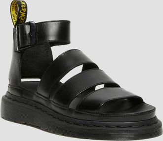 Dr. Martens Clarissa II Brando Sandalen, Leder in Schwarz, Größe: 41