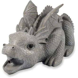 Esotec Esotec - Wasserspeier-Figuren Drache Grisu Einzelfigur Teichfigur 100735
