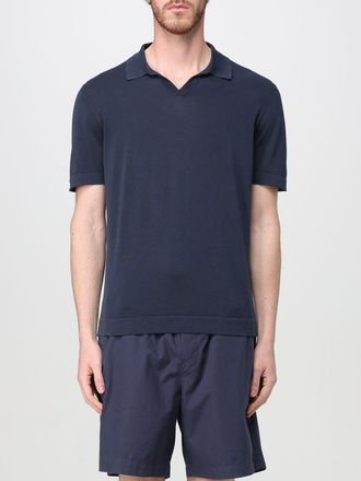 Drumohr Polo DRUMOHR Herren Farbe Blau