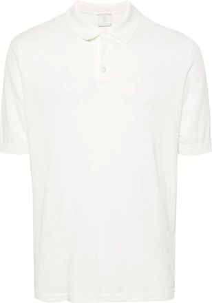 Eleventy Homme, Tops, Blanc, Taille: L Polo Chemises