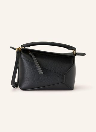 Loewe Handtasche Puzzle Edge Mini schwarz