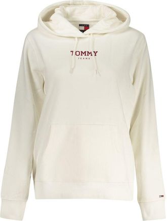 Tommy Hilfiger Wei&szlig;es Baumwoll Frauen Sweatshirt
