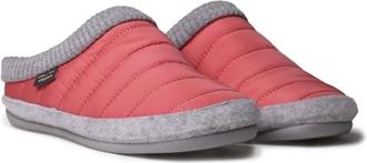 Toni Pons Toni PONS Chaussures infrarouges pour maison, semelle en caoutchouc antidérapante, slippers en feutre, bavoche, talon compensé pour femme, corail, 36 