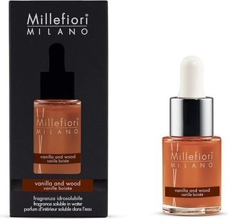 Millefiori Natural Duft&ouml;l, Glas, Vanilla and wood, 15ml