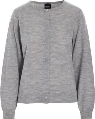 Bitte Kai Rand Klassischer Cardigan - - Knitwear - Damen - Grau - L