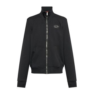 Diesel Herren, Sweatshirts & Hoodies, Schwarzk, MGröße