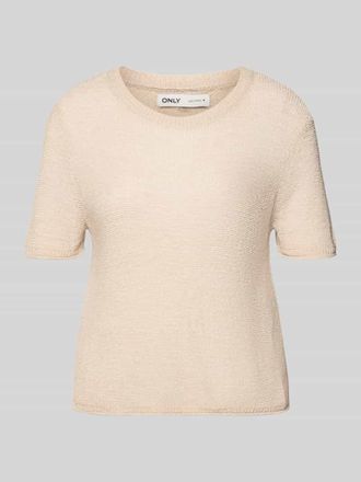 Only Regular Fit Strickpullover mit kurzen &Auml;rmeln Modell SUNNY