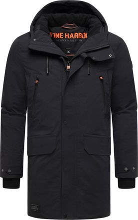Stone Harbor Herren Winterparka Kitraan mit Magnetverschluss & Fleecefutter