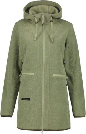 Icepeak Fleecejacke AMES sportlicher Stil, mit Kapuze und Kordelz&uuml;gen