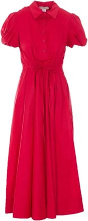 Twinset Femme, Robes, Rouge, Taille: 40 FR Long Dress