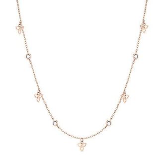 Tamaris TJ-0003-N-45 Collier pour femme en acier inoxydable, or rose