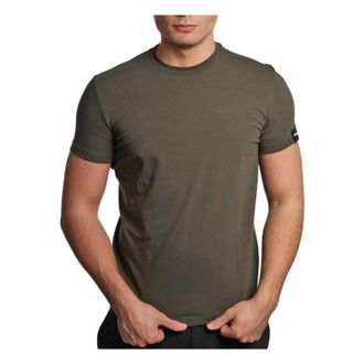 Dsquared2 Homme, Tops, Vert, Taille: XL T-shirt col rond