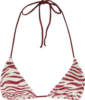 MC2 Saint Barth Femme, Maillots de bain, Multicolore, Taille: 38 FR Crinkle Fully Adjustable Triangle Bikini