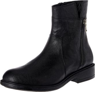 Geox Mädchen D Catria Ankle Boot, Schwarz, 39 EU