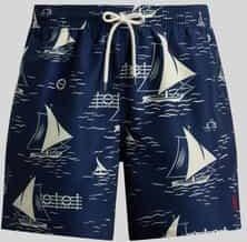 Ralph Lauren Badeshorts mit Logo-Stitching