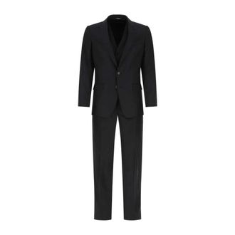 Dolce & Gabbana Abito Single Breasted Anzug Set - - Suits - Herren - Blau - XL