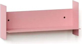 Tiptoe [GEBRAUCHT] B-Ware Tip Toe Wandregal Regal B&uuml;cherregal Pli Powder Pink 15 X 45 Cm Stahlblech