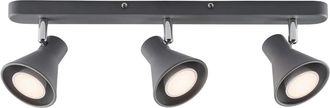 Nordlux Spot EIK Schiene, 3-flammig, GU10, grau EEK: A++ - D