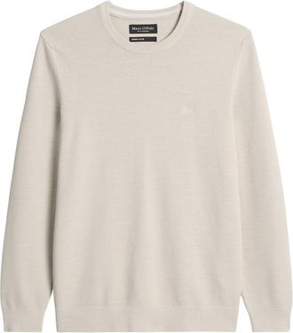 Marc O'Polo Leichter Pullover aus Bio-Baumwolle mit Reiskorn-Struktur in