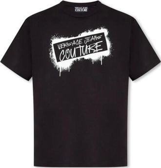 Versace Jeans Couture Homme, Tops, Noir, Taille: XS T-shirt