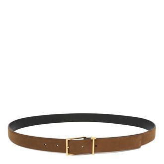 Tom Ford Homme, Accessoires, Brun, Taille: 95 CM Reversible Leather Belt