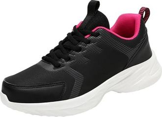 Generico VBEDKDEB Baskets pour femme - Chaussures de sport - Chaussures de course - Motif tendance - Simple - Couleur unie - Confortables - D&eacute;contract&eacute;es - Des