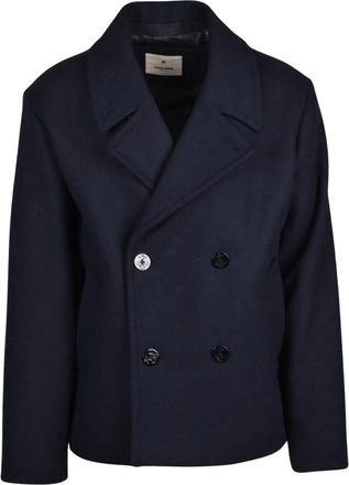 Jack & Jones Homme, Manteaux, Bleu, Taille: XL Peacoat