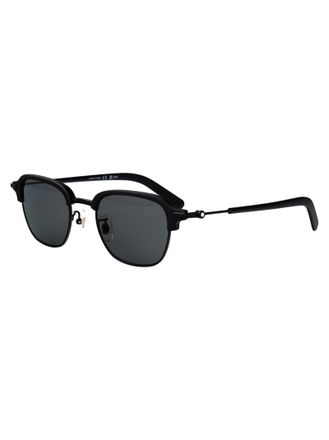 Montblanc MB0390S Metal Frame Sunglasses - Black