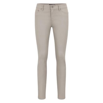 Drykorn Slim Fit Kn&ouml;chellange Jeans - - Jeans - Damen - Beige - W30