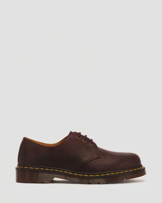 Dr. Martens 1461 3-&Ouml;sen Crazy Horse Leder Schn&uuml;rSchuhe in Rot, Gr&ouml;&szlig;e: 36