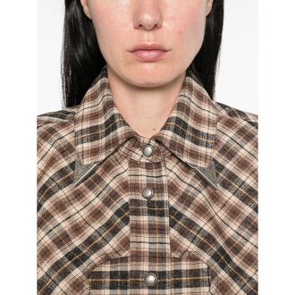 Seafarer Check-pattern Western Shirt